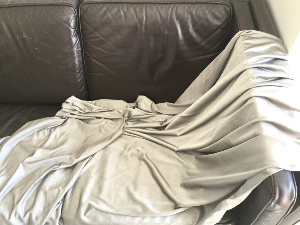 Silver Blanket and Scarf - Ehsshield